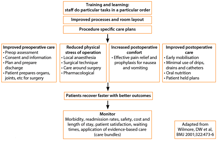 The role of an enhanced recovery protocol in patients undergoing ...