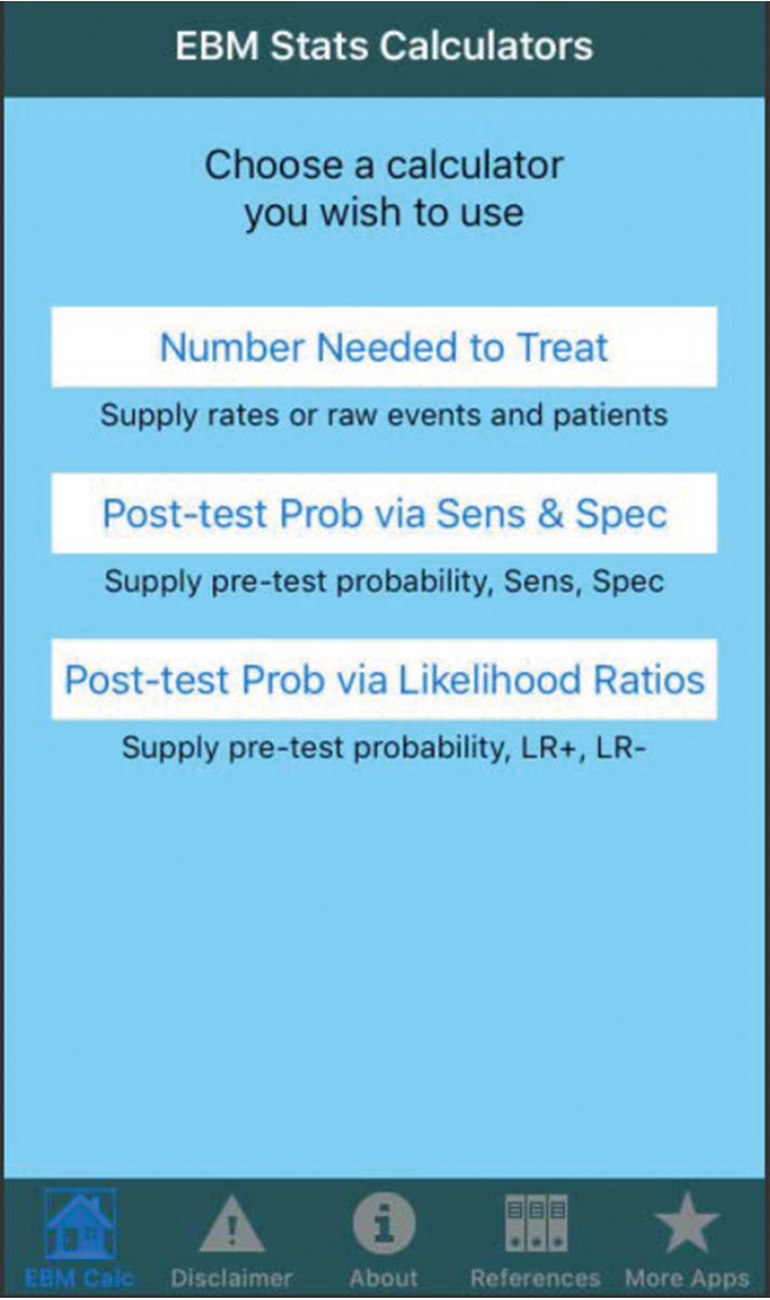 EBM Stats Calc: there’s a stat for that | Urology News
