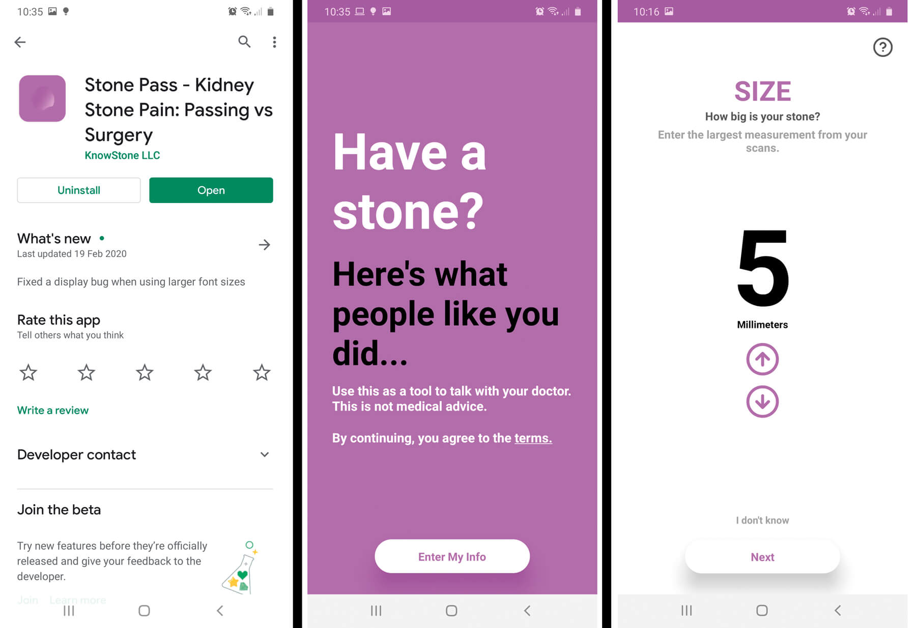 Stone Pass: Kidney Stones app | Urology News